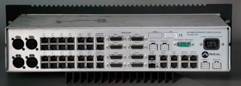 Axia iQ – Small Form Digital Consoles – The Broadcasters Desktop Resource